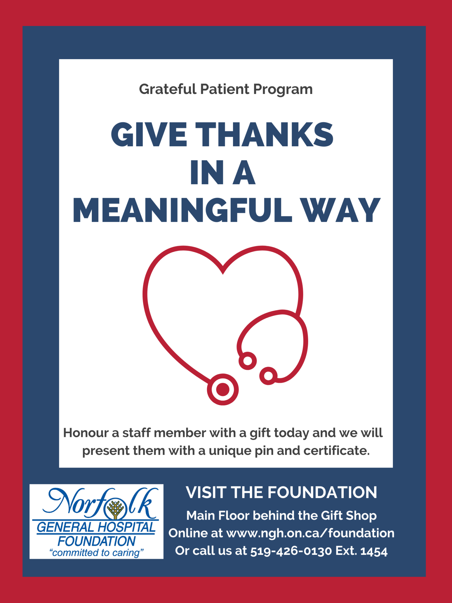 Grateful Patient Program – Norfolk General