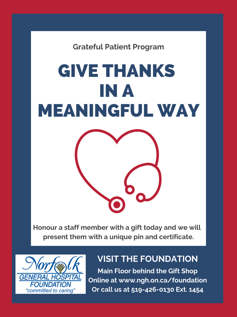 Grateful Patient Program – Norfolk General